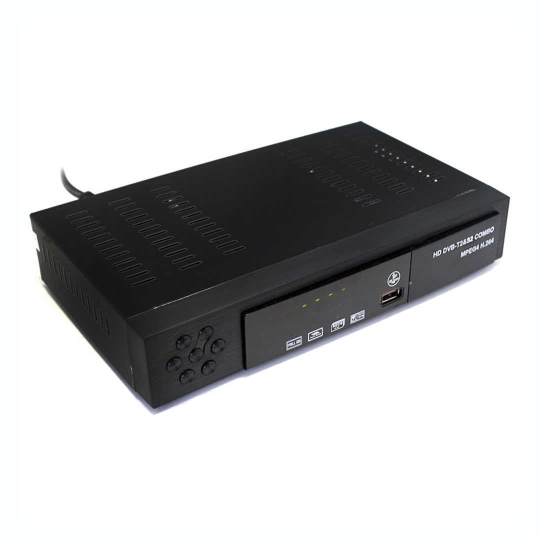 DVB S2 T2 Combo Receiver | Dekoder Satelitor + Tokesor - GoShop